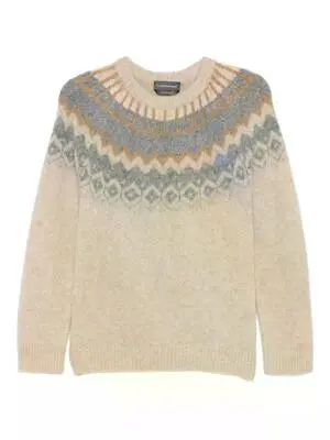 Lorena Antoniazzi Patterned Crew-neck Sweater