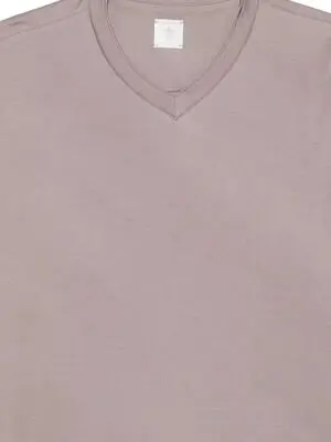 Eleventy V-neck T-shirt - Pink