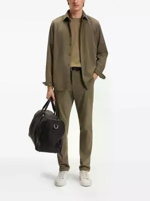 BOSS Ribbed Long-sleeve Shirt