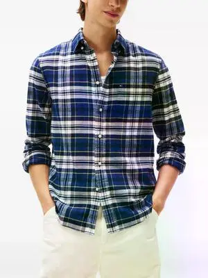 Tommy Hilfiger Plaid Long-sleeved Shirt