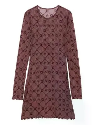 MARINE SERRE Patterned Mini Dress