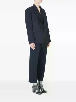 MAISON MARGIELA Striped Double-breasted Blazer