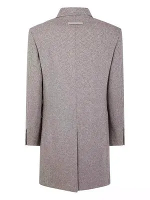 Zegna Notched-lapel Wool Coat
