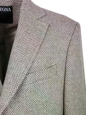 Zegna Notched-lapel Wool Coat