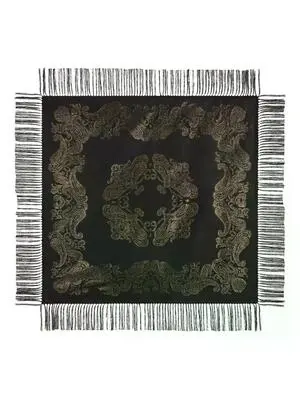 Etro Fringed Scarf - Black