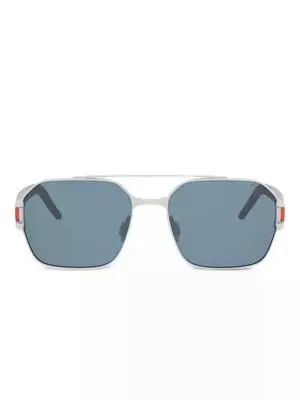Tag Heuer Square-frame Sunglasses - Silver