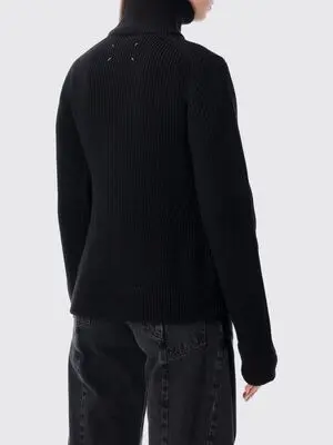 MAISON MARGIELA Ribbed Zip-up Sweater