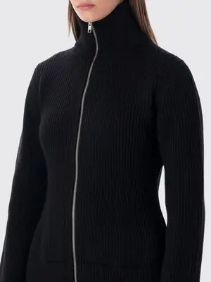 MAISON MARGIELA Ribbed Zip-up Sweater