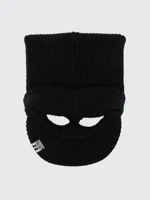 Mihara Yasuhiro Ribbed Knit Hat - Black