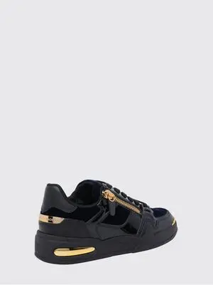 GIUSEPPE ZANOTTI Gzghost Low-top Sneakers With Side Zips - Black