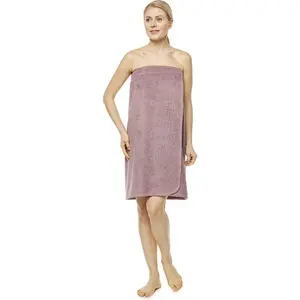ARUS Gots Certified Organic Cotton Shower Bath Wrap Grape