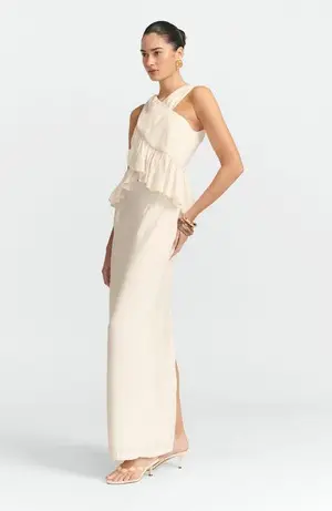 ST MRLO Aloe Maxi Dress - Cream