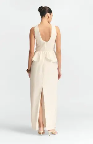 ST MRLO Aloe Maxi Dress - Cream