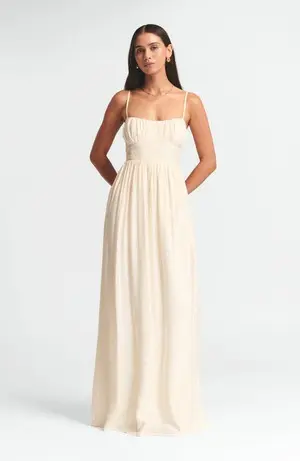 ST MRLO George Maxi Dress - Cream