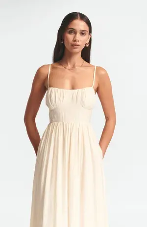 ST MRLO George Maxi Dress - Cream