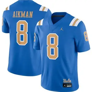JORDAN BRAND Troy Aikman Ucla Bruins Player Game Jersey - Blue