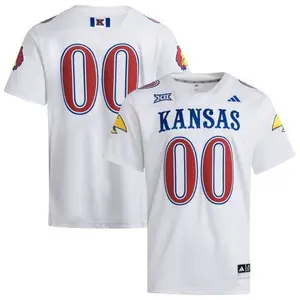 Adidas 00 Kansas Jayhawks Premier Strategy Jersey