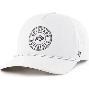 '47 47 Colorado Buffaloes Forward Collection Loop Hitch Adjustable Cap - White