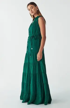 WILLA Nomie Maxi Dress - Emerald