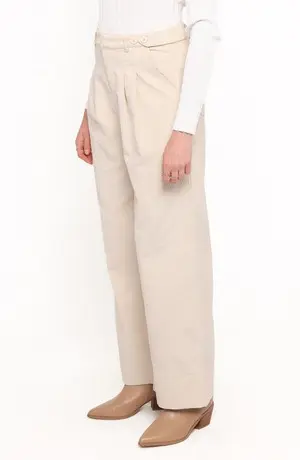 PETAL & PUP Faelan Wide Leg Corduroy Pants