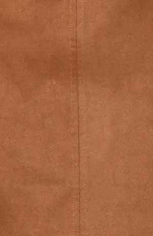 PETAL & PUP Charles Faux Suede Sleeveless Top