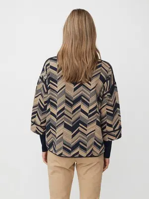 MASAI COPENHAGEN Mabriella Quilted Jersey Blouse