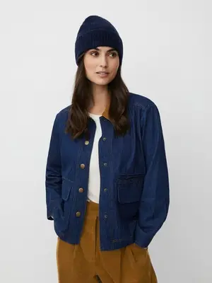 MASAI COPENHAGEN Maruvalu Beanie Navy Blazer
