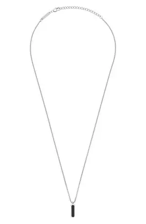Estée Lauder Black Onyx Pendant Necklace