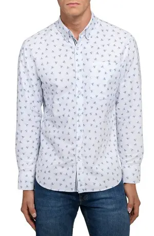 BROOKLYN BRIGADE Pug Print Oxford Basic
