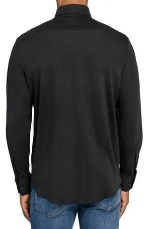 BROOKLYN BRIGADE Solid Knit Long Sleeve Basic - Black