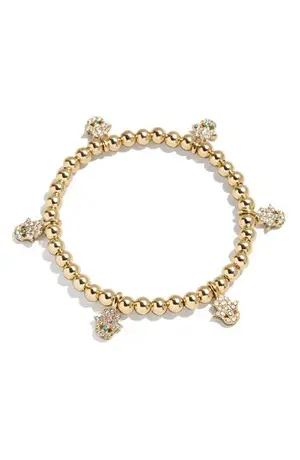 Baublebar Divine Energy Pisa Charm Bracelet - Goldtone/clear