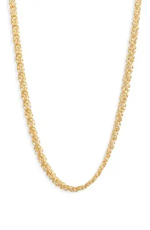 Nordstrom Demi Fine Chain Necklace - 14k Gold Plated