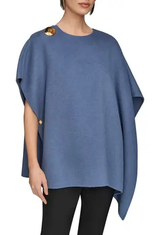 Donna Karan New York Wool-blend Cape