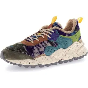 FLOWER MOUNTAIN Kotetsu Teddy Fleece Sneakers