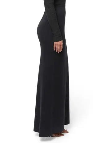 JLUXLABEL Knit Maxi Skirt - Black