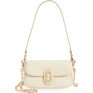 Marc Jacobs The J Marc Pebble Crossbody Bag - Cloud White