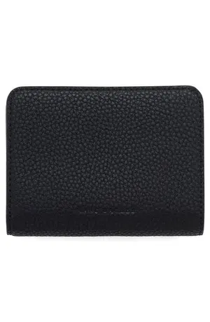 Marc Jacobs The Mini J Marc Compact Wallet - Black