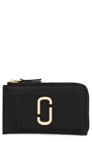 Marc Jacobs The J Marc Top Zip Multi Wallet - Black