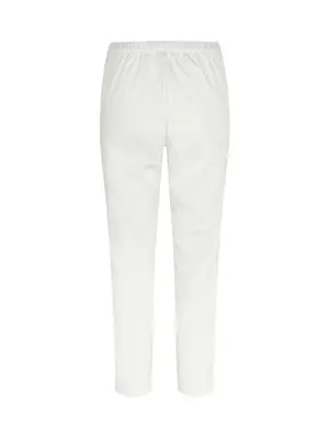 MASAI COPENHAGEN Mapadme Elastic Waist Cropped Pants - Cream