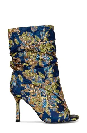 AZALEA WANG Rozsi Open Toe Slouch Bootie