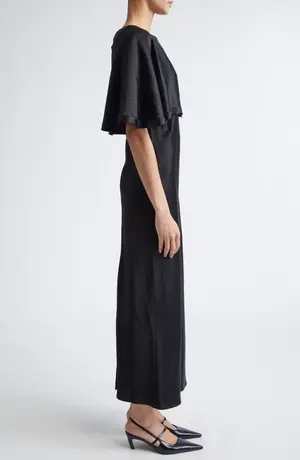 JASON WU Cape Overlay Gown