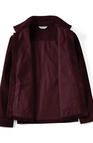 LANDS' END Corduroy Chore Jacket - Lush Burgundy