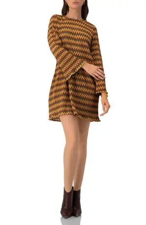 IVONNE Knit Mini Dress With Headband