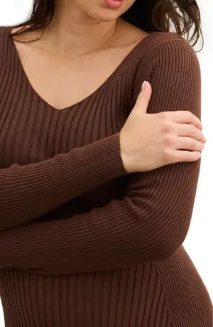 Hatch Collection The Dasha Sweater Dress