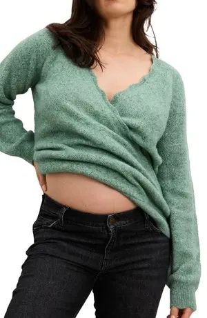 Hatch The Cozy Pointelle Snuggle Sweater