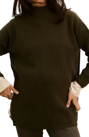 Hatch The Cozy Shaker Turtleneck
