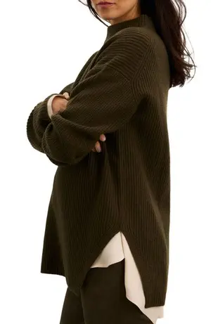 Hatch The Cozy Shaker Turtleneck