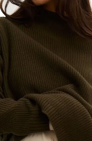 Hatch The Cozy Shaker Turtleneck