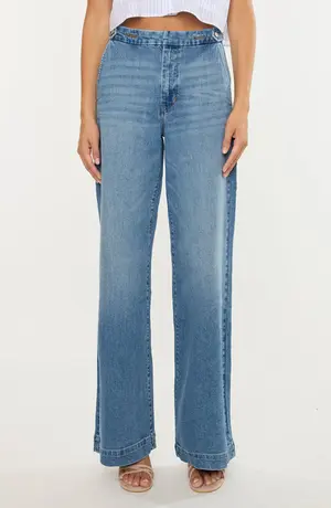 KANCAN Marnie Ultra High Rise Wide Leg Trousers