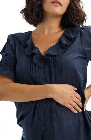 Hatch The Lou Lou Nursing Blouse